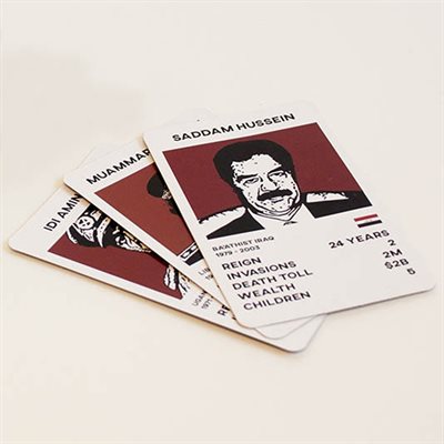 Dictator Trumps Card Game
